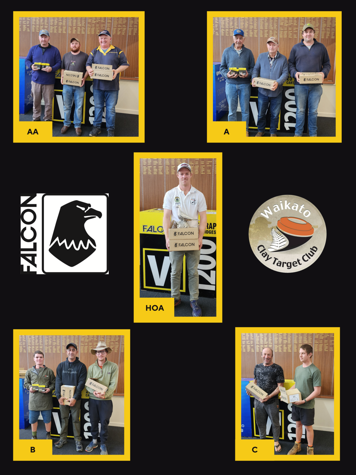 Falcon Ammunition Silver Pigeon Results • Waikato Clay Target Club
